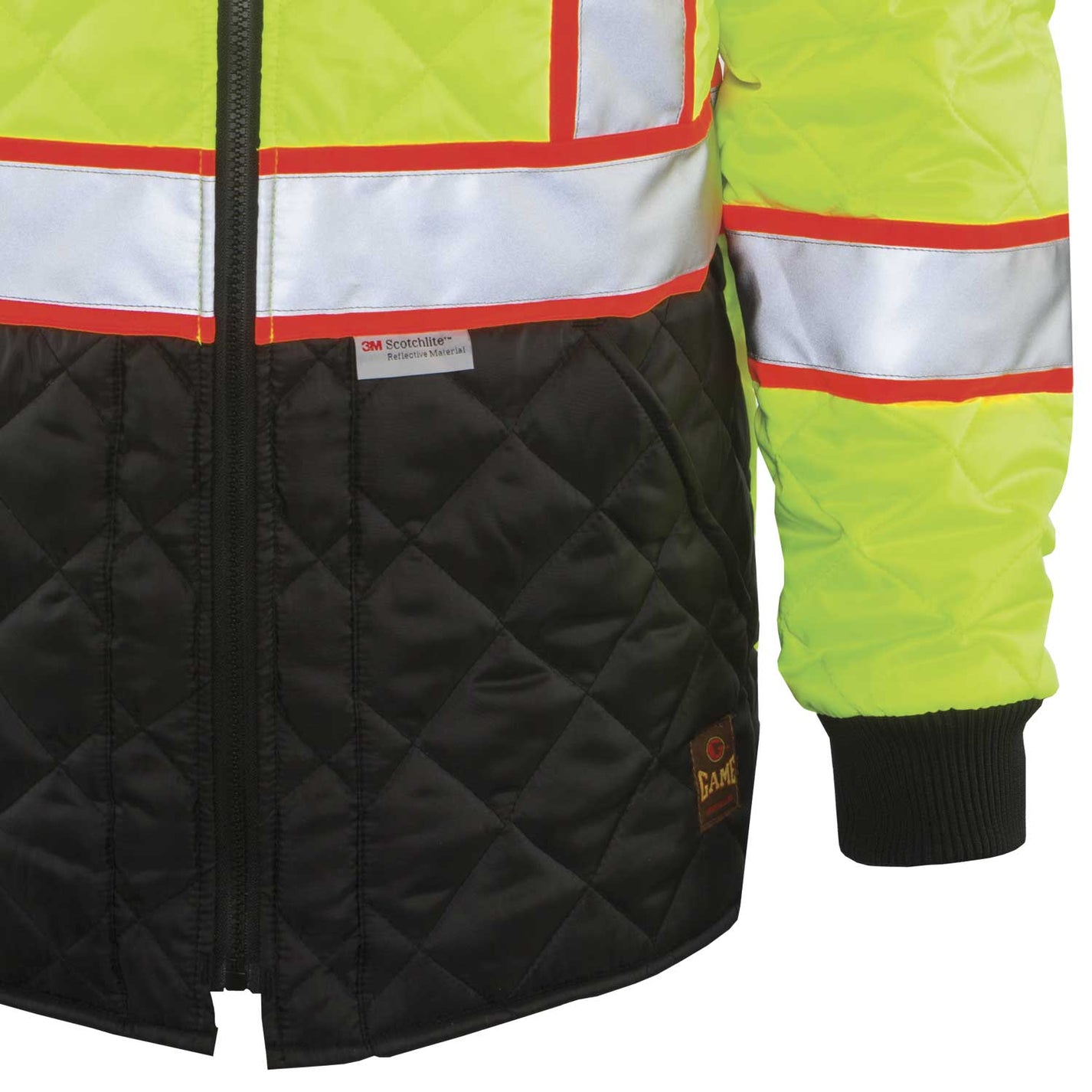Firefighter/EMS Hi-Vis Quilted Jacket - Fire Department Clothing