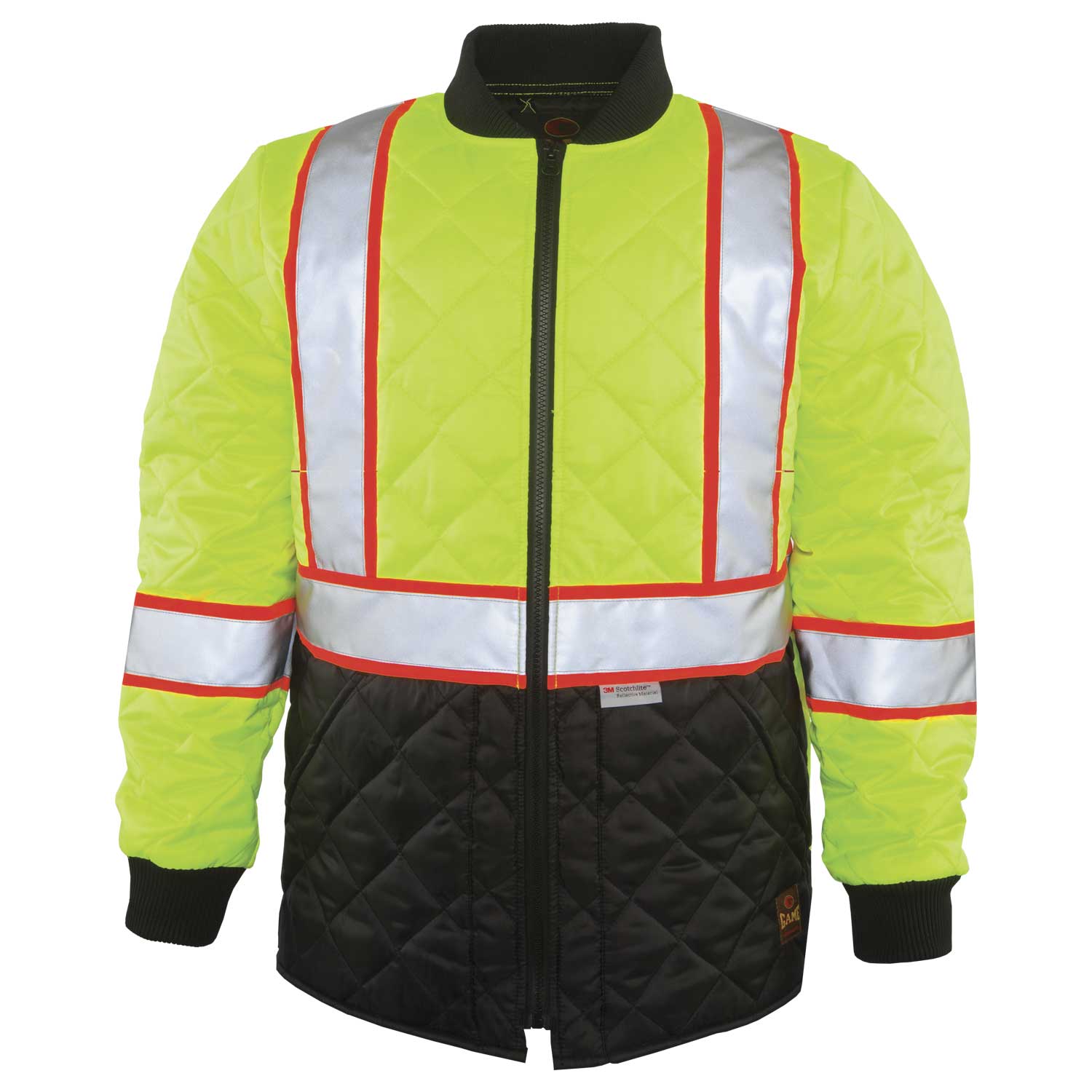 Firefighter/EMS Hi-Vis Quilted Jacket - Fire Department Clothing