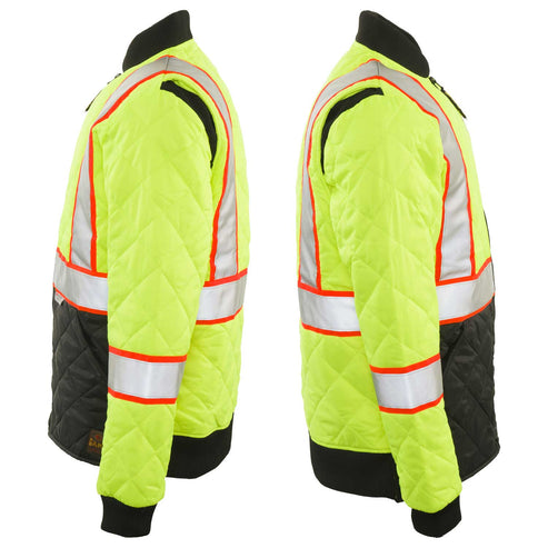 Firefighter/EMS Hi-Vis Quilted Jacket - Fire Department Clothing