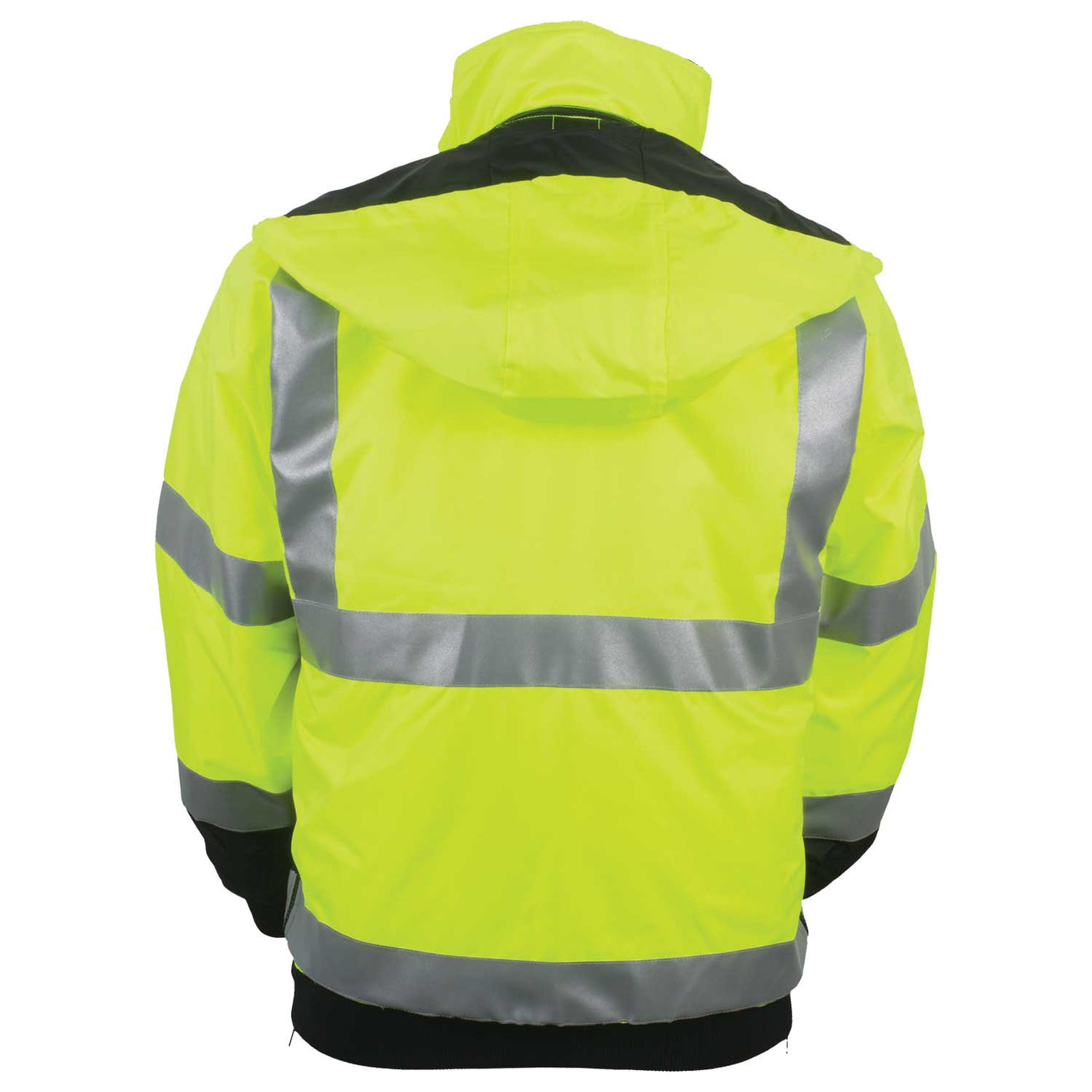 EMS Hi-Vis Winter Jacket w/ Hideaway Hood - Firefighter Clothing – Fire ...