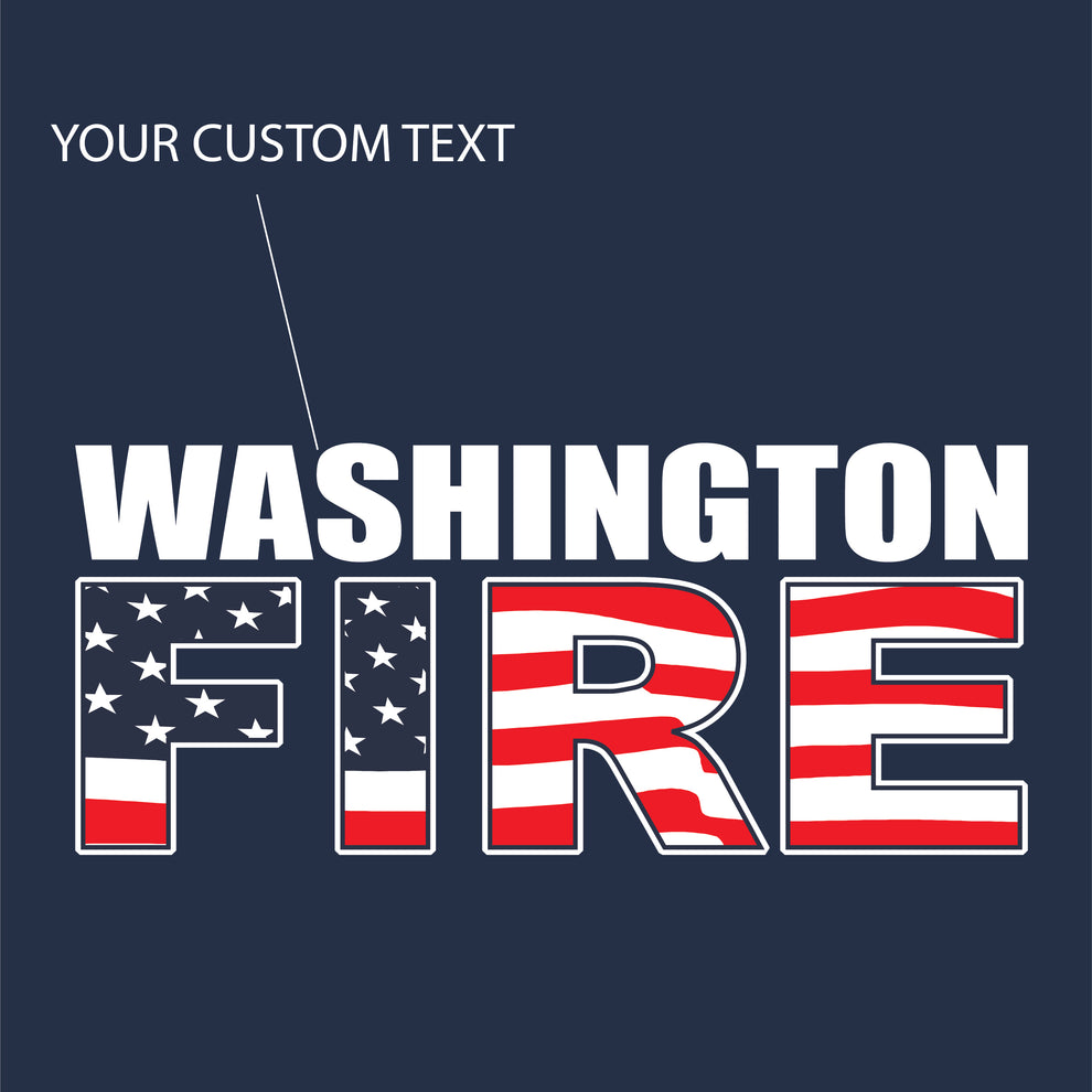 Wavy Flag, Fire Department Adjustable Hat – Fire Department Clothing