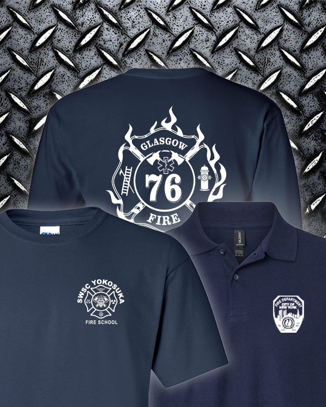 Custom Firefighter Clothing - Fire Department Shirt Specials – Fire ...