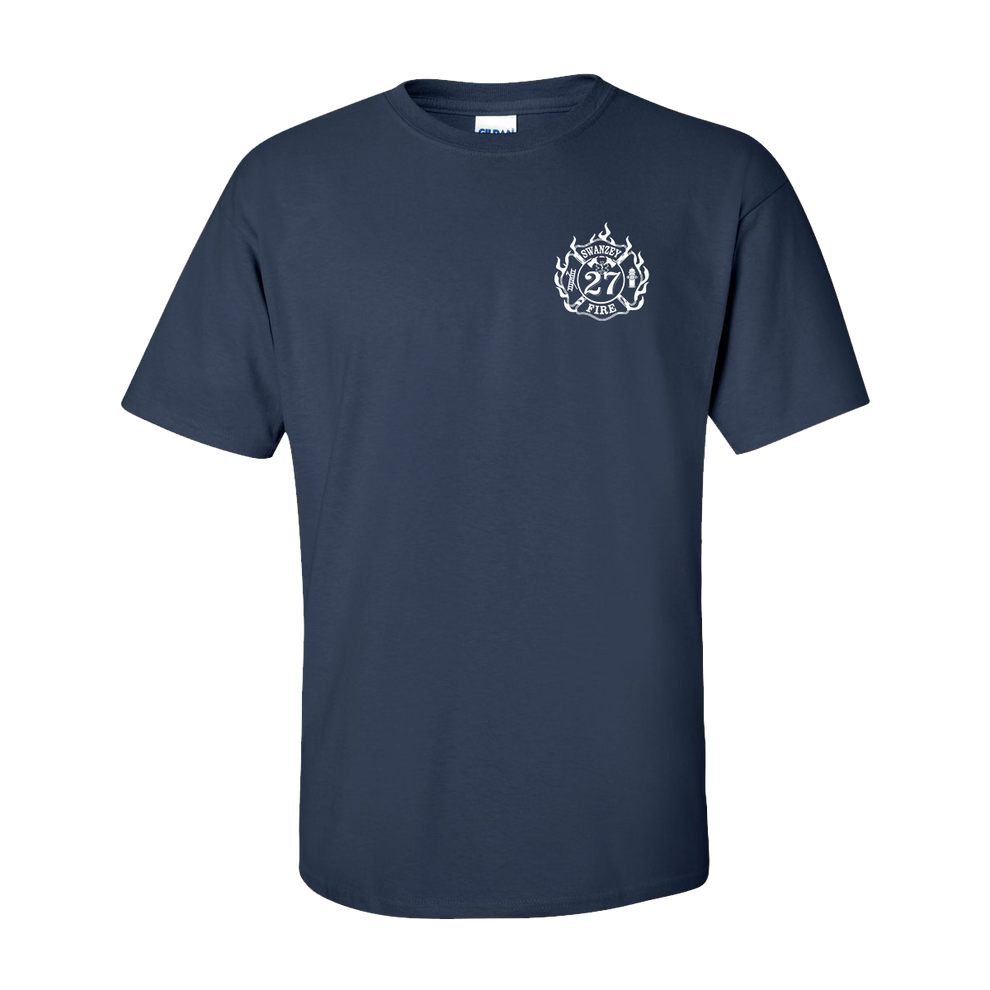 Fire Maltese Design, Firefighter T-Shirt – Fire Department Clothing