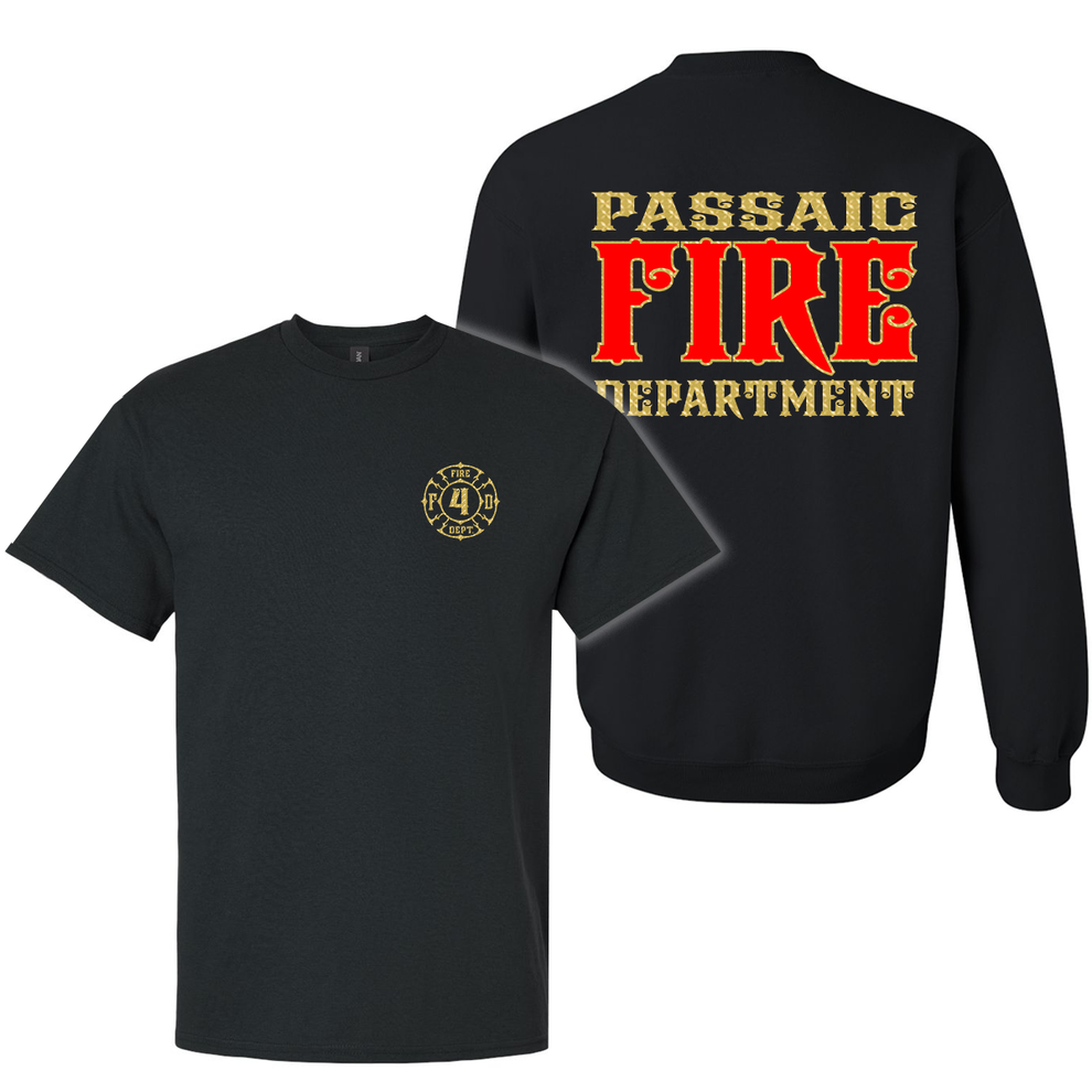 Traditional Fire Department Design Crewneck Package Deal – Fire ...