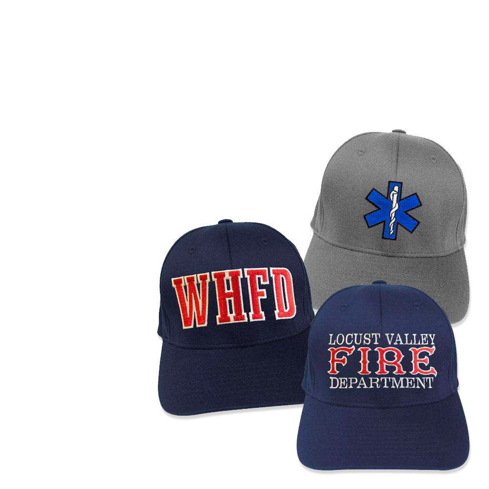 Custom Fire Department Adjustable-fit Hats | Engine, Ladder, & More ...