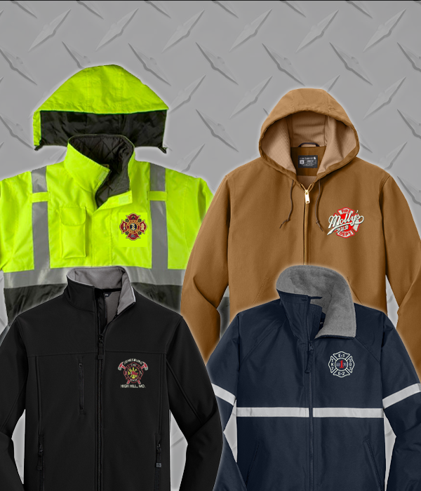 Custom Firefighter Jackets | Outerwear and Job Shirts – Fire Department ...