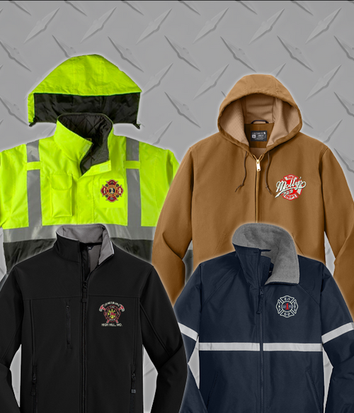 Custom Firefighter Jackets | Outerwear and Job Shirts – Fire Department ...