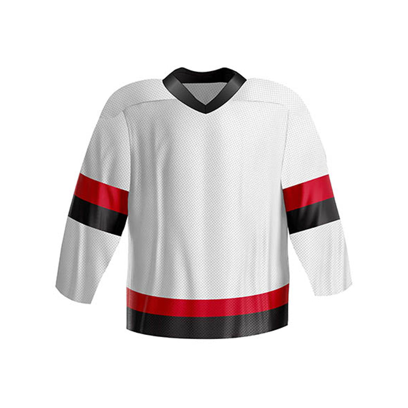 Custom Firefighter Polymesh Three Color Hockey Jersey - PM3C - CAD ...