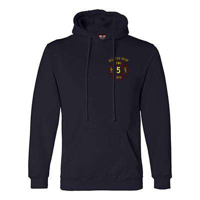 Hooded Fleece - Bayside - Firefighter Hoodies-Fire Department Clothing