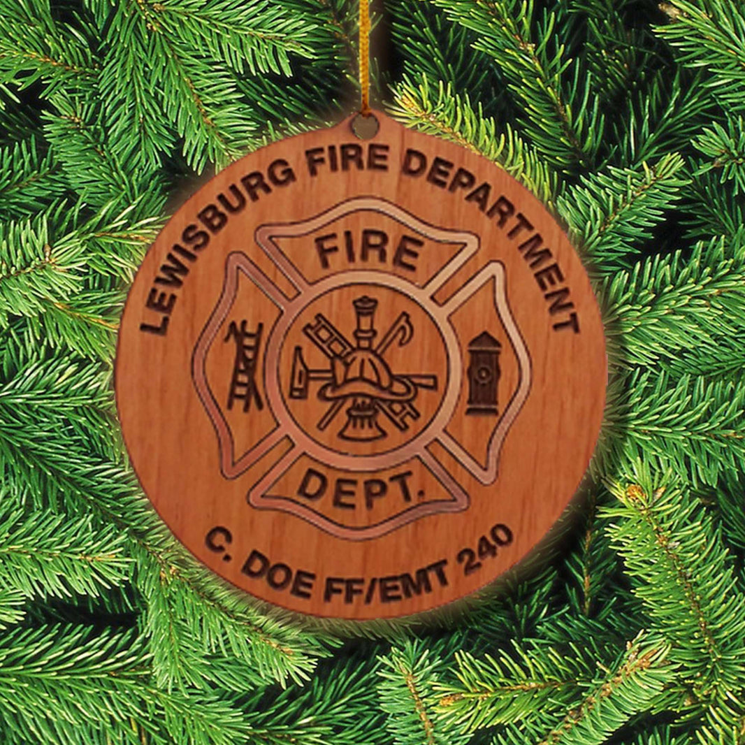 Personalized Firefighter Gifts with Laser Engraving – Fire Department ...