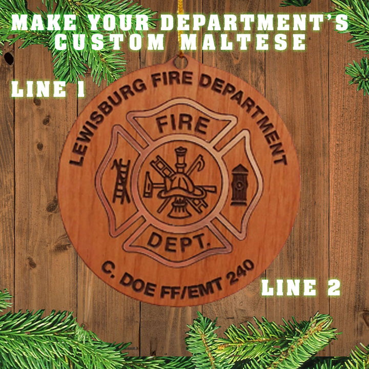 Personalized Firefighter Gifts with Laser Engraving – Fire Department ...