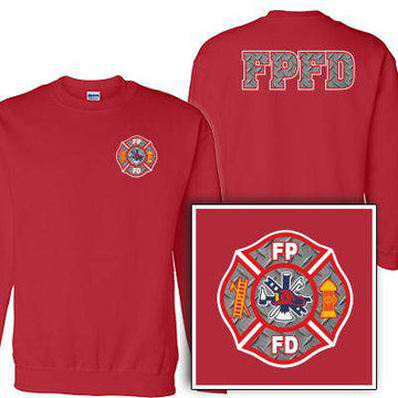Custom Firefighter Sweatshirt - Firefighter Clothing and Apparel – Fire ...