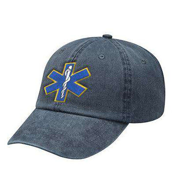 Custom EMS Star of Life Hats | Embroidered EMS/EMT Hats – Fire Department Clothing
