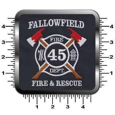 Left Chest Logo's on File-Fire Department Clothing