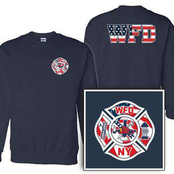 Custom Firefighter Sweatshirt - Firefighter Clothing and Apparel – Fire ...