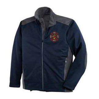 Firefighter Two-Tone Soft Shell Jacket- Fire Department Clothing