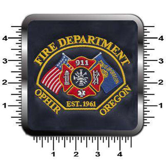 Left Chest Logo's on File-Fire Department Clothing